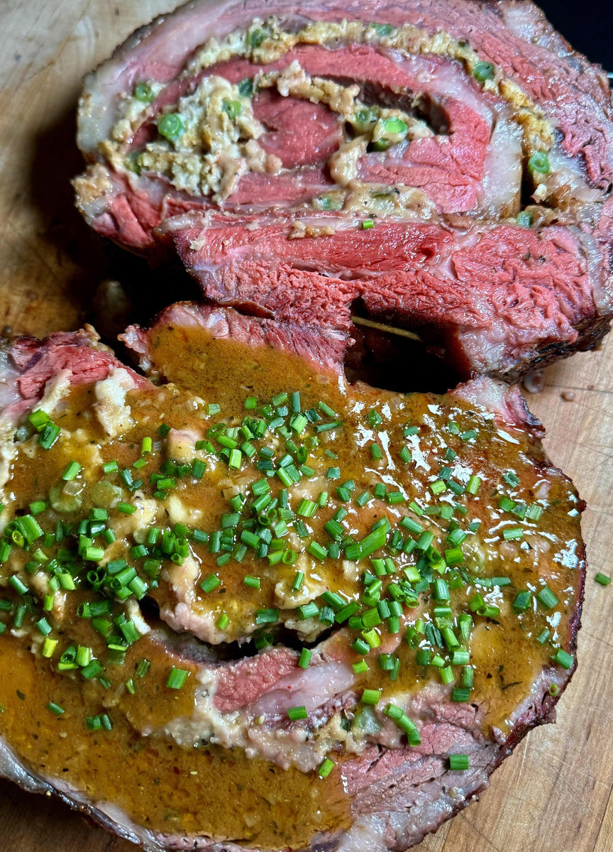 Thanksgiving Stuffed Prime Rib – Cuso Cuts