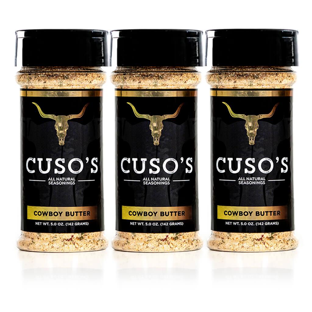 All-Natural Cowboy Butter | Preservative-Free Garlic Herb Blend – Cuso Cuts