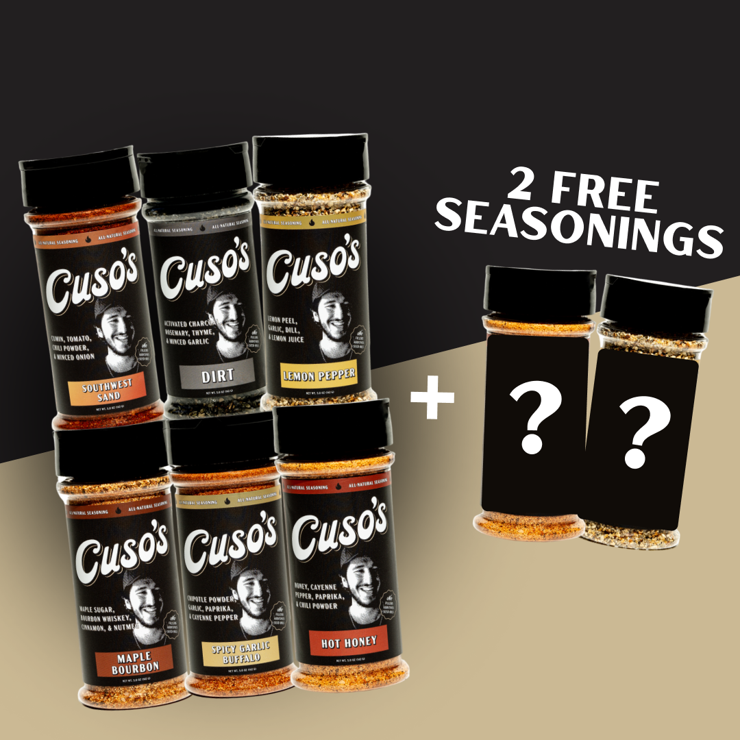 Chef Cuso's All-Natural Seasonings and Knives – Cuso Cuts